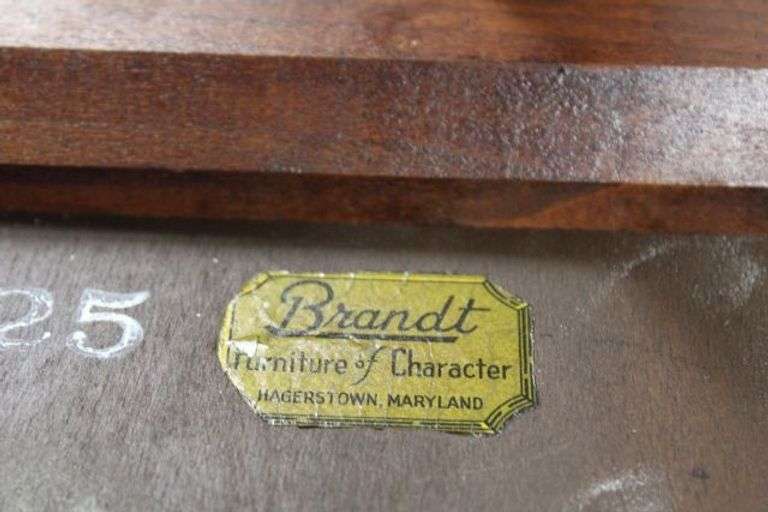 Three Wooden Accent Tables, Including Brandt Furniture - Auction Ohio