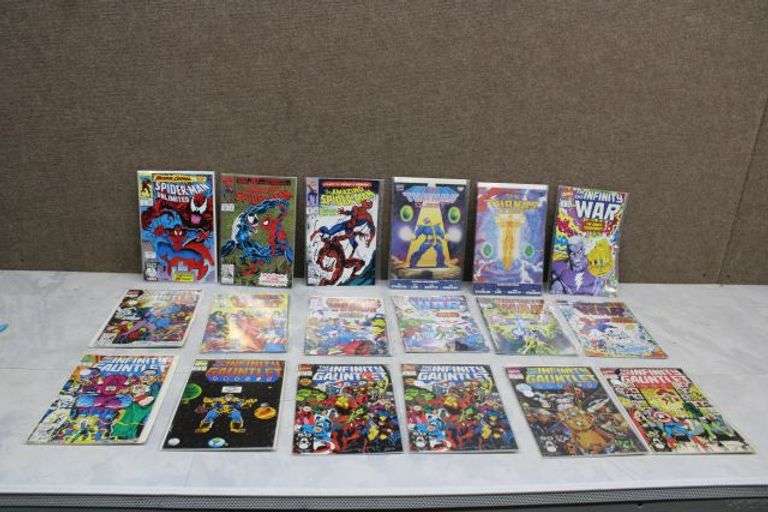 Infinity Gauntlet, Infinity War, Spider-Man, and Thanos Quest Comics ...