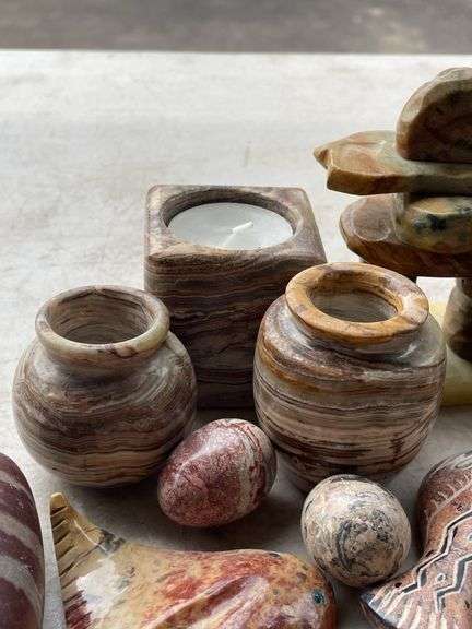 Carved Stone Items - Auction Ohio