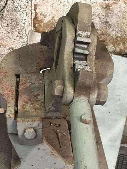 Heavy Duty Industrial Metalworking Bench-Mounted Shear Machine ...