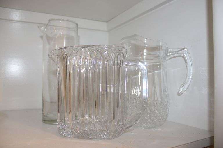 Crystal & Glass Pitchers - Auction Ohio