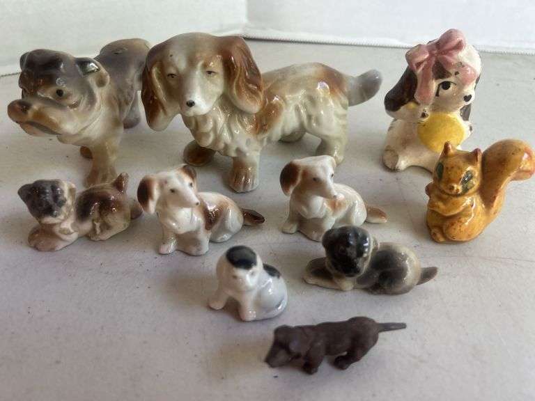 Porcelain Animal Figurines - Auction Ohio