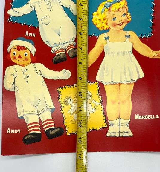 Raggedy Ann Paper Dolls - Auction Ohio