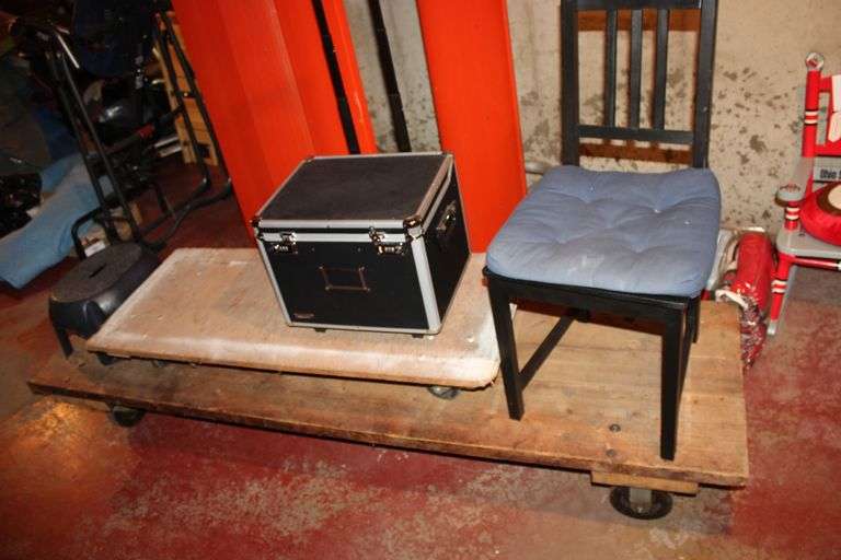 Dollies, Travel Case, Chair & Stool - Auction Ohio