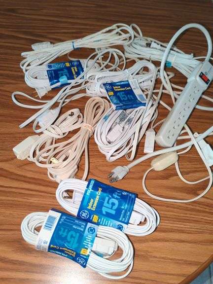 Various Extension Cords Assortment - Auction Ohio