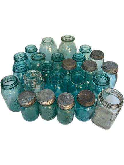 GROUP OF MISCELLANEOUS CANNING JARS. - Auction Ohio