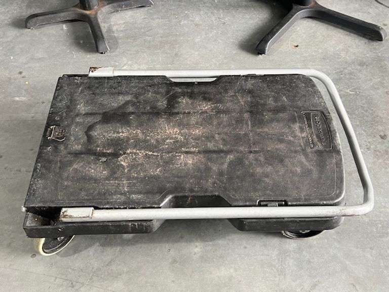 Rubbermaid® Triple Trolley Cart - 500 lb Load Capacity - Auction Ohio