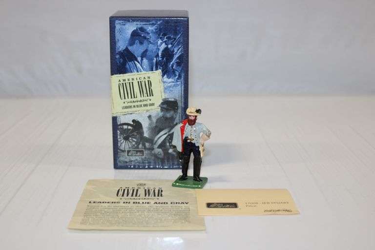 Jeb Stuart Civil War Figure - Auction Ohio