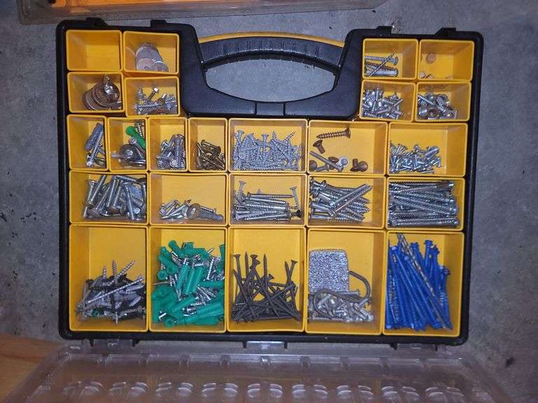 Tool bin organizer - Auction Ohio