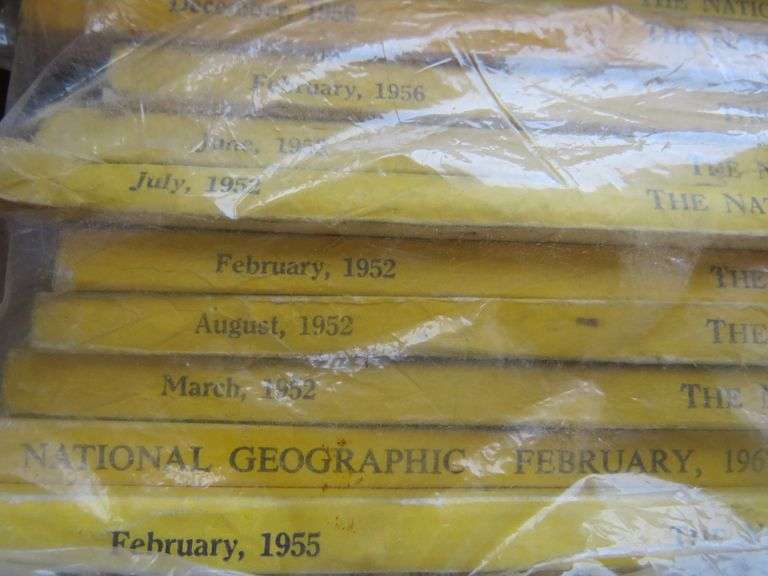 Vintage National Geographics - Auction Ohio