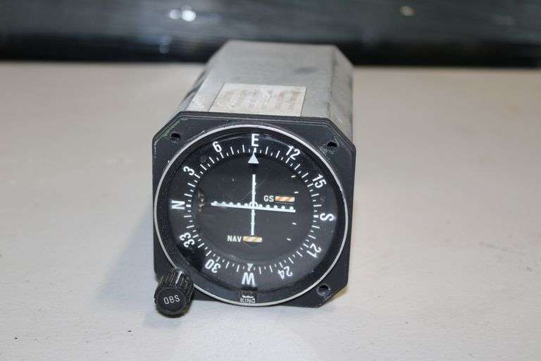 King Radio KI 209 VOR/LOC Converter & Glide Slope Indicator - Auction Ohio