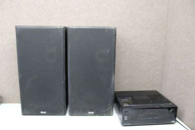 KLH Audio Systems R7000 Receiver and Model 9912B Speakers - Auction Ohio