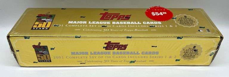 2001 - Topps Baseball Set - Auction Ohio