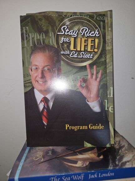 Lot of books-stay rich for life - Auction Ohio