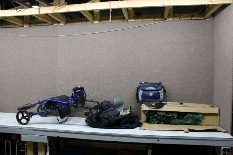 Hugo Walker, Christmas Tree, and Assorted Bags - Auction Ohio