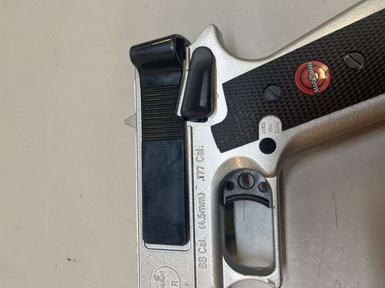 Marksman Repeater BB Caliber (4.5mm/.177) Air Pistol - Auction Ohio