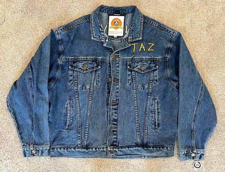 Vintage - Looney Toons "TAZ" Jacket (XL) - Auction Ohio
