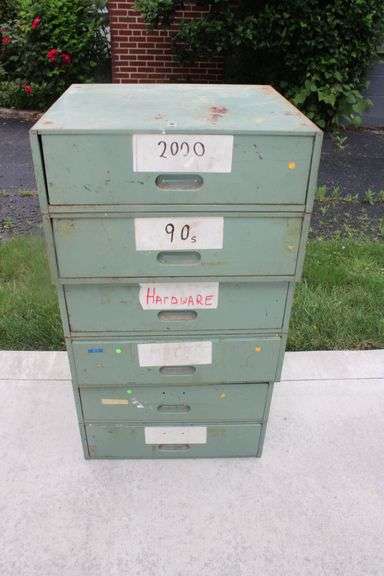 Metal File Drawers - Auction Ohio