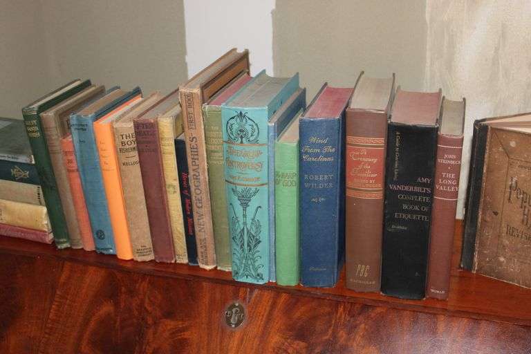 Antique Vintage Books Auction Ohio