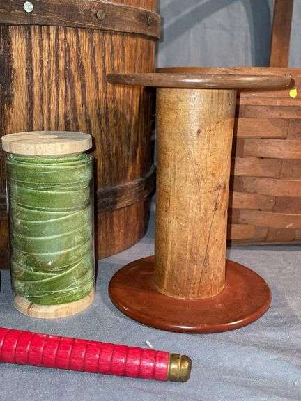 Spools, Basket & More - Auction Ohio