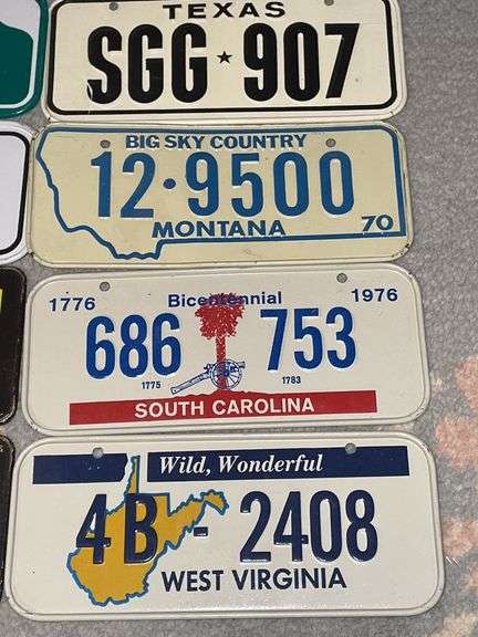 License Plates & Novelty Signs - Auction Ohio