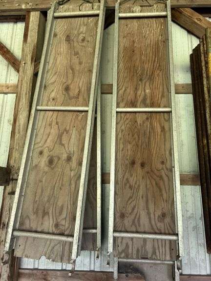 Werner Model 5307-19 Aluminum Walk Boards - Auction Ohio