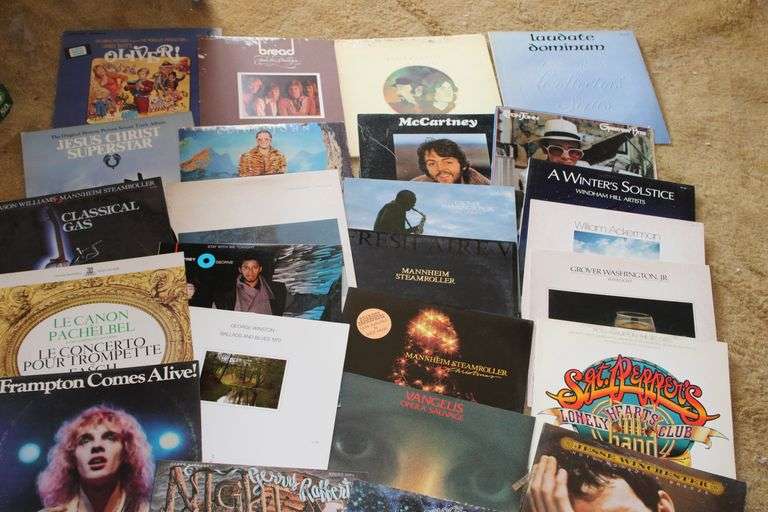 Vintage Vinyl Records - Auction Ohio