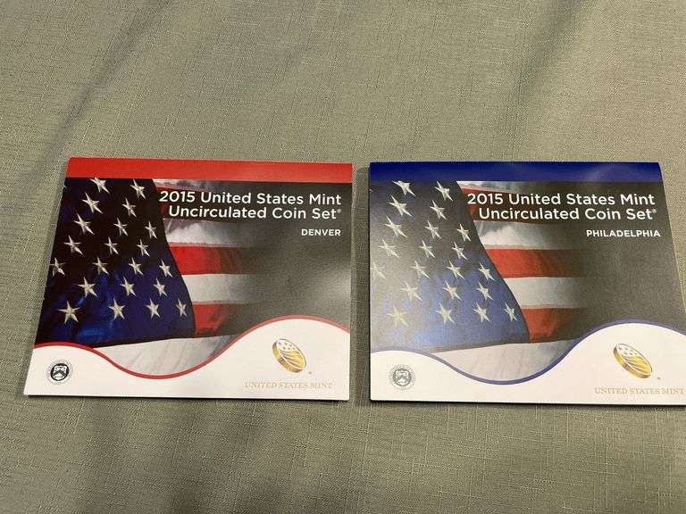 2015 US Mint Uncirculated Coin Sets - Auction Ohio