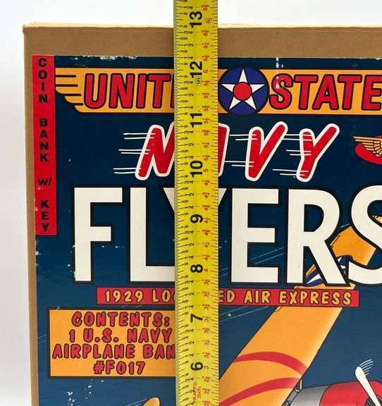 United States Navy Plane - Bank - Auction Ohio