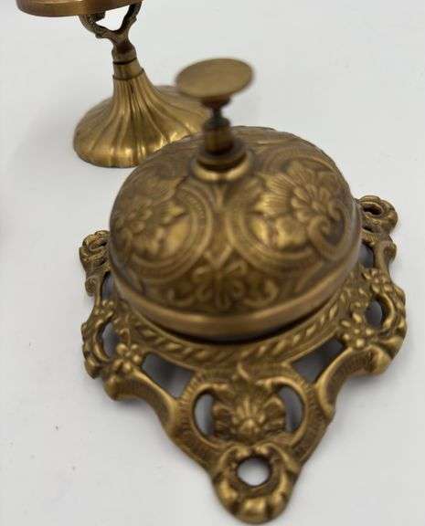 Antique and Vintage Brass Service Call Bells - Auction Ohio