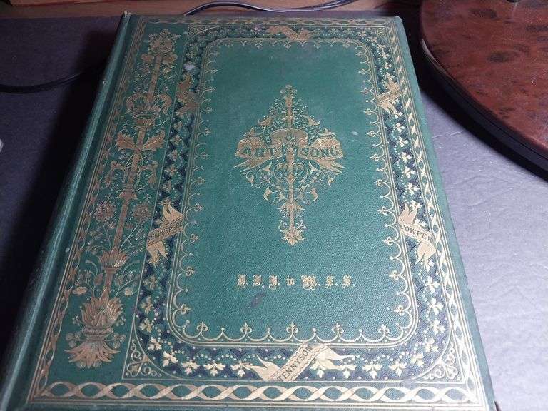 Art and Song (1868, J.B. Lippincott) – Edited by Robert Bell - Auction Ohio