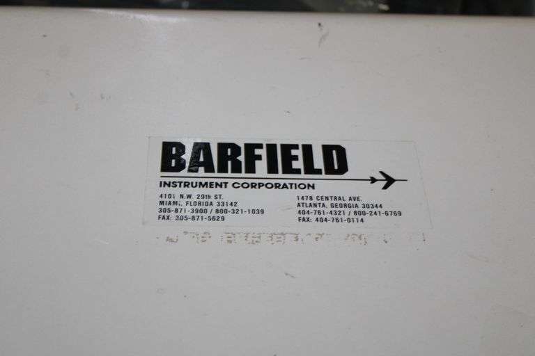 Barfield Pilot Static Test Set - Auction Ohio