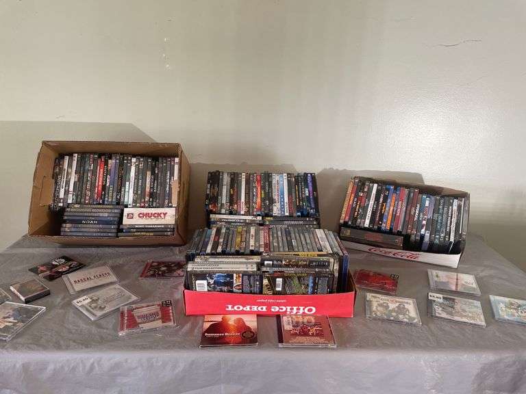 DVDs and CDs - Auction Ohio