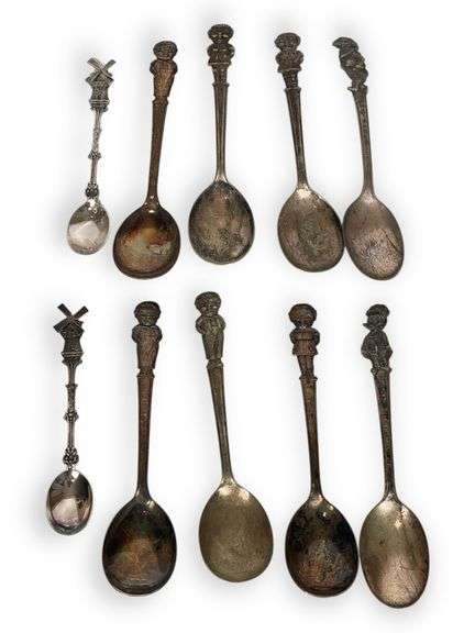 COLLECTIBLE CHARACTER SPOONS. - Auction Ohio