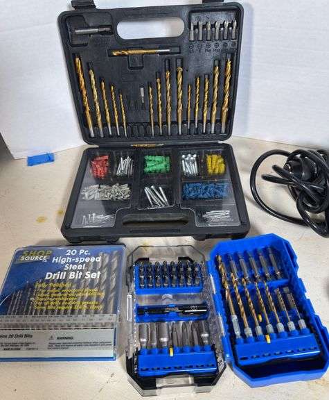 Various Drill and Driver Sets, Electric Drill and Milwaukee Hammer ...