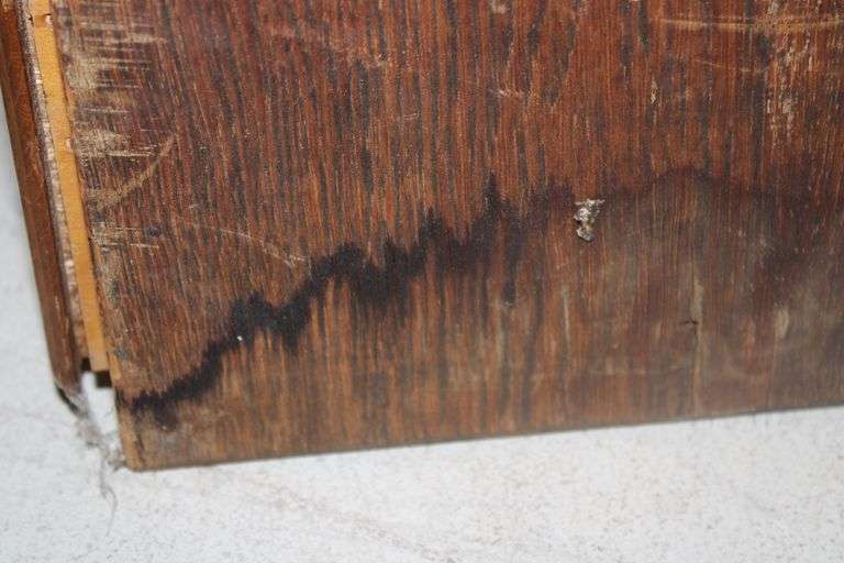 Antique Wooden Card File Boxes - Auction Ohio