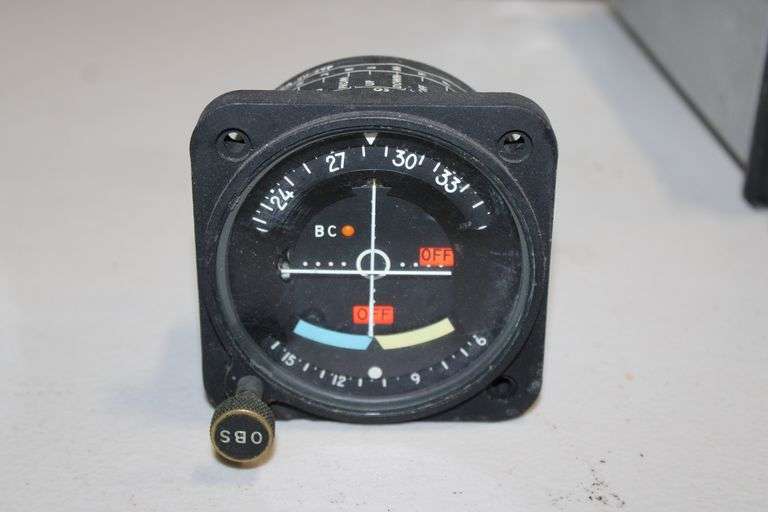 Aircraft Radio and Control Course Indicator - Auction Ohio