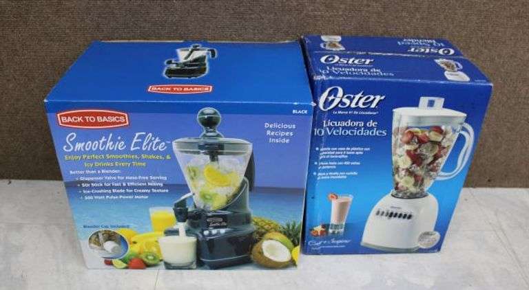 Oster 10-Speed Blender and Back to Basics Smoothie Elite Blender, New ...