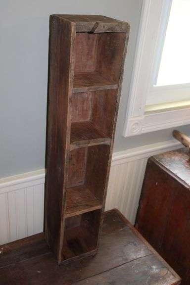 Tall Primitive Shelf - Auction Ohio