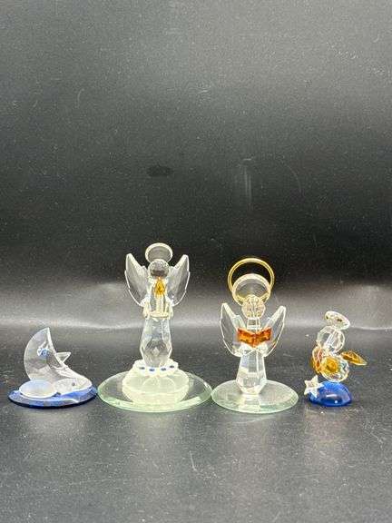 Crystal Angels & Moon - Auction Ohio