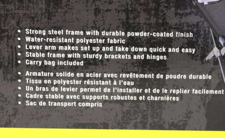 Cabela’s Alaskan Guide Cot with Lever Arm – New - Auction Ohio