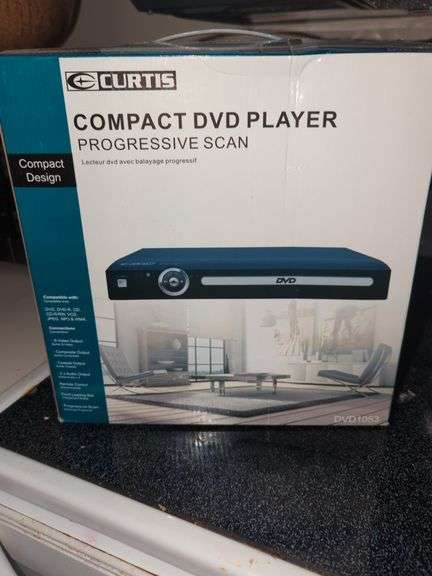Curtis Compact DVD Player - Auction Ohio