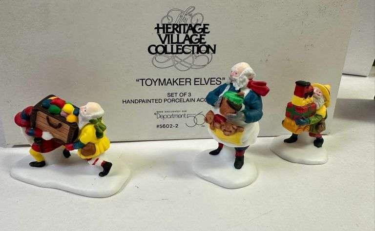 Busy Elves - Auction Ohio