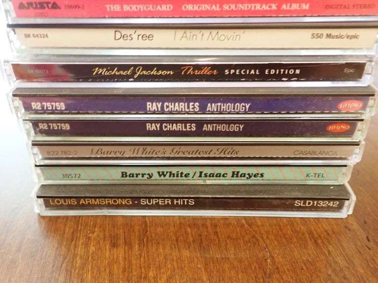 Adult Owned CDs - Whitney, Dionne, Peggy Lee, Aretha, Susan Boyle, Ray ...