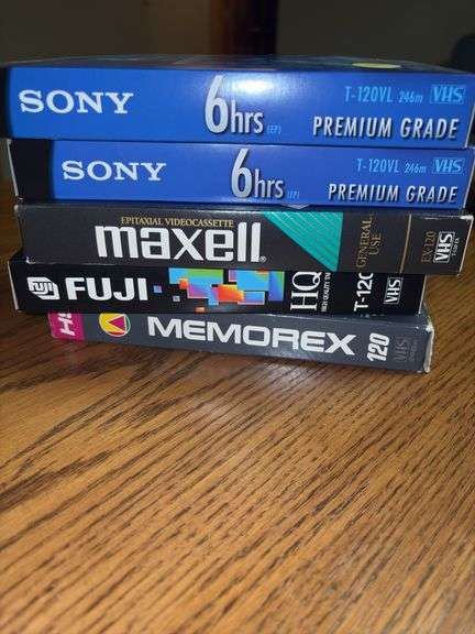 Recordable VHS Tapes - Auction Ohio