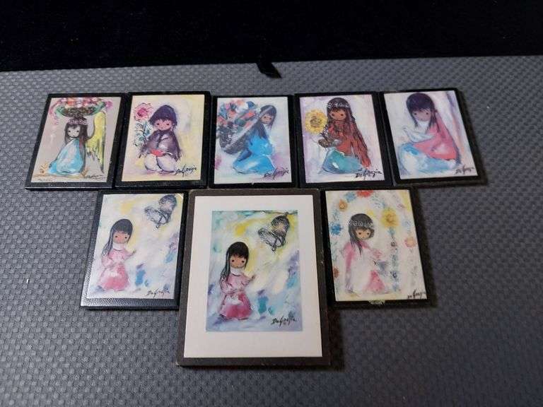 Collection of 8 Ted De Grazia Mini Prints - Auction Ohio