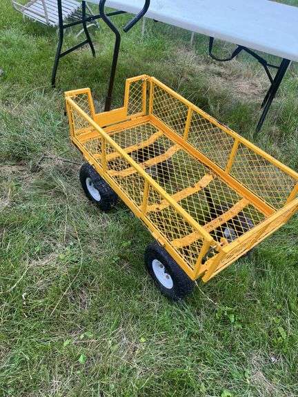Yellow cart - Auction Ohio