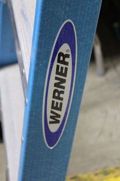 Werner 6-Foot Fiberglass Step Ladder - Auction Ohio