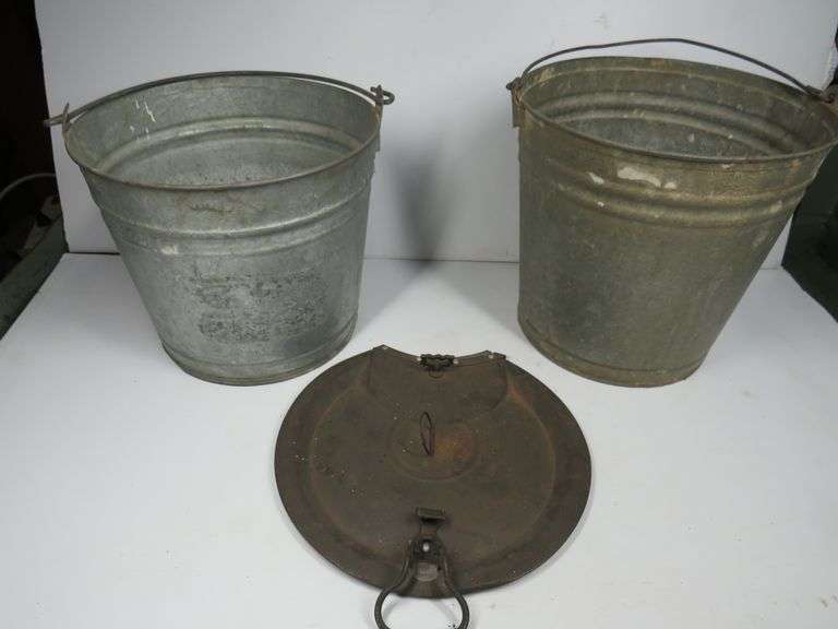 Galvanized Buckets - Auction Ohio
