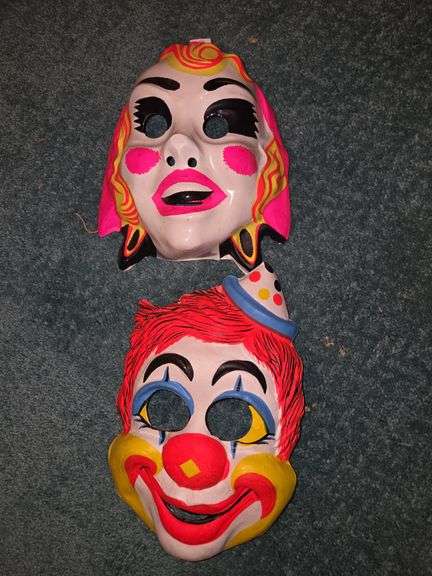 Gypsy and Vtg 60s Ben Cooper Glowing mask - Auction Ohio